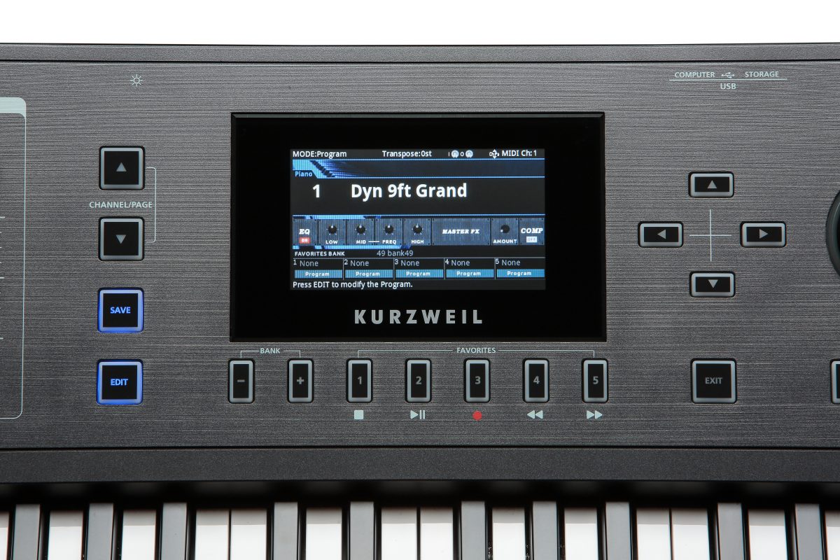 PC4 SE - KURZWEIL It's the Sound®